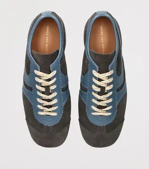 Dries Van Noten Suede Dustin Sneakers - Grey
