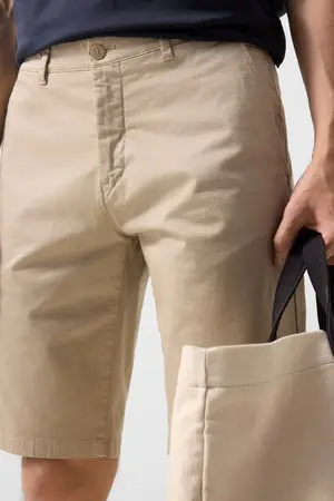 Bogner Cotton Miami Shorts - Beige