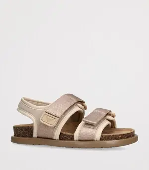 Giorgio Armani Logo Strap Sandals