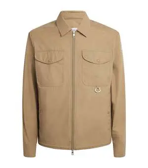 Moncler Single Breasted Overshirts For Men