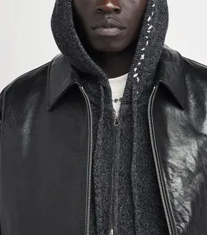 DOMREBEL Wool-blend Renegade Zip Hoodie