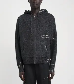 DOMREBEL Wool-blend Renegade Zip Hoodie
