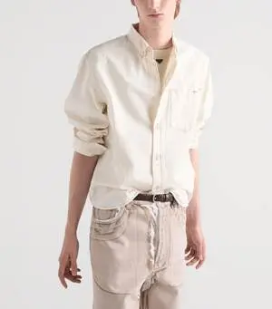 Prada Chambray Button-down Shirt