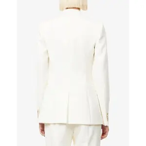 Gabriela Hearst Stephanie Double-breasted Wool Blazer - Ivory