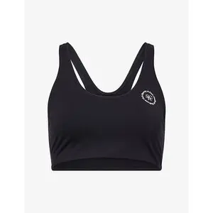 Sporty & Rich Duty Logo-print Sports Bra