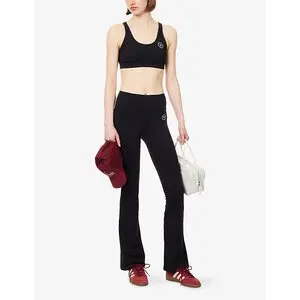 Sporty & Rich Duty Logo-print Sports Bra