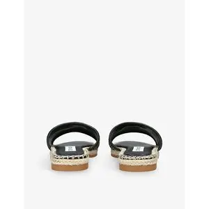Steve Madden Tropics Raffia Sliders