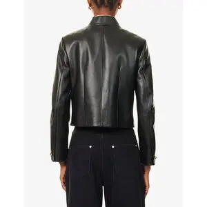 Bottega Veneta Knot Patch-pocket Leather Jacket