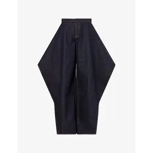 Alaïa Contrast-stitch Denim Jeans