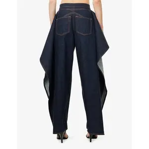 Alaïa Contrast-stitch Denim Jeans