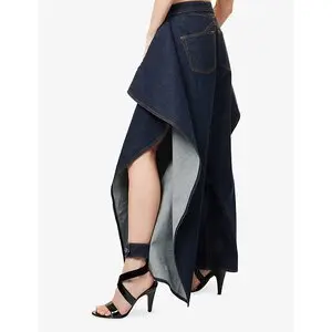 Alaïa Contrast-stitch Denim Jeans