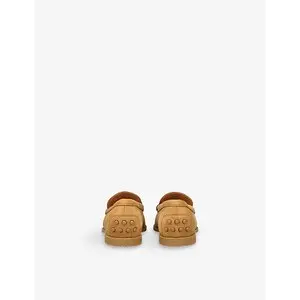 TOD'S Gomma Leggero Suede Loafers