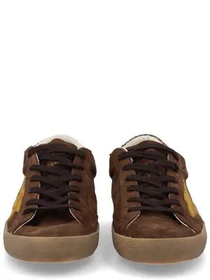 GOLDEN GOOSE Super-star Sneaker - Brown