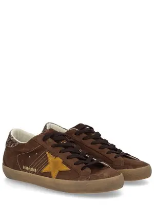 GOLDEN GOOSE Super-star Sneaker - Brown