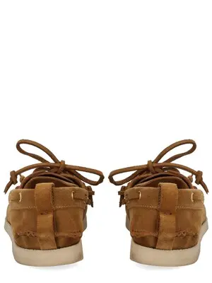GOLDEN GOOSE Moccasin With Fringe - Brown