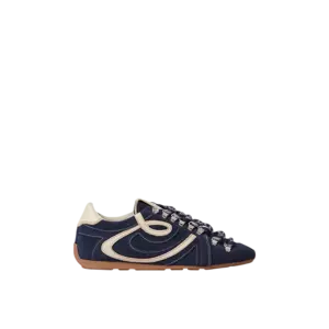 Claudie Pierlot Swing Suede Trainers - Navy