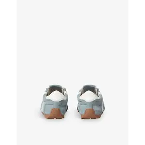 Claudie Pierlot Swing Suede Trainers - Sky