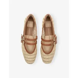 Dolce Vita Baylee Grommet Woven Ballet Flats