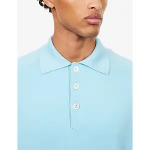 UMIT BENAN Diana Relaxed-fit Cashmere Polo Top
