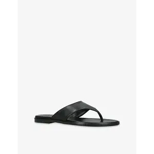 AeydĒ Amaya Leather Sandals - Black