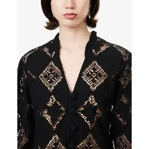 Isabel Marant Étoile Nina Embroidered Cotton And Linen Top