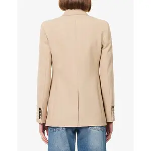 ME+EM Contour Slim-fit Woven Blazer - Sand