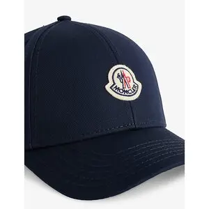 Moncler Logo-badge Cotton Baseball Cap
