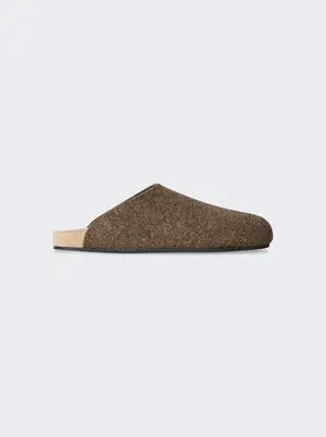 Merino Wool Lined Mules