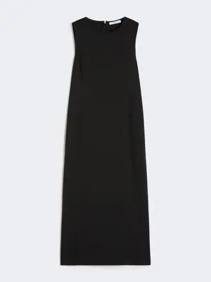 Max Mara Viscose Technical Jersey Midi Dress