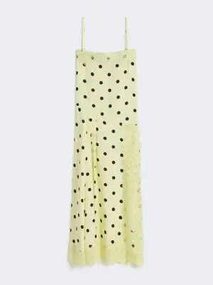 Max Mara Lace-detail Long Dress