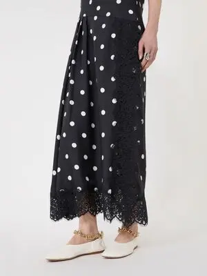 Max Mara Lace-detail Long Dress