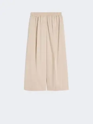 Max Mara Cotton Rasetto Trousers
