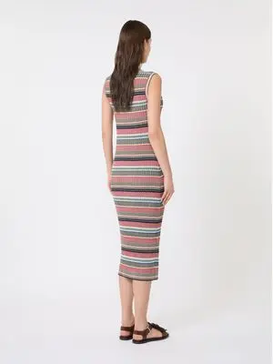 Max Mara Viscose Yarn Midi Dress