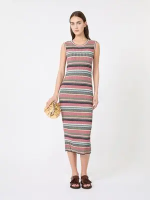 Max Mara Viscose Yarn Midi Dress