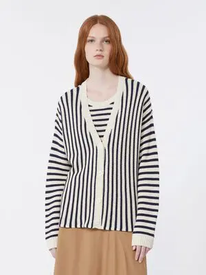 Max Mara Cotton Cordonnet Cardigan