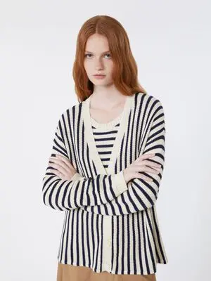Max Mara Cotton Cordonnet Cardigan