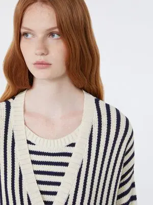Max Mara Cotton Cordonnet Cardigan
