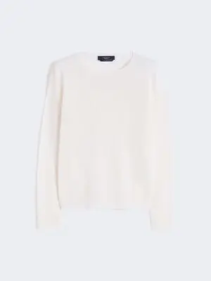 Max Mara Linen Yarn Jumper - Ecru