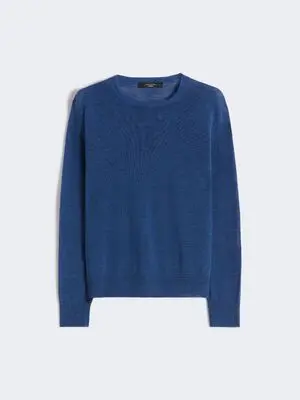 Max Mara Linen Yarn Jumper - Ocean