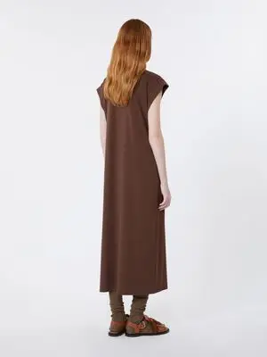 Max Mara Milano Jersey Dress - Chocolate
