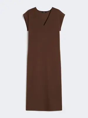Max Mara Milano Jersey Dress - Chocolate