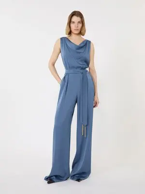 Max Mara Lightweight Satin Jumpsuit