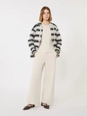 Max Mara Cotton Blend Jersey Top