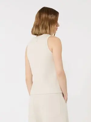Max Mara Cotton Blend Jersey Top