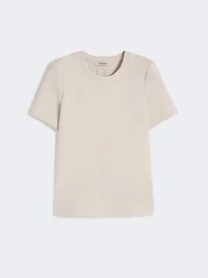 Max Mara Scuba Jersey T-shirt - Beige