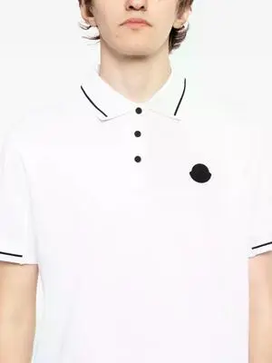 Moncler Logo-patch Polo Shirt