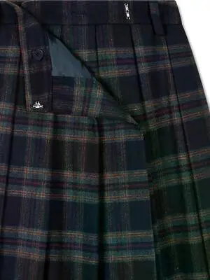 STUDIO TOMBOY Checked Pleated Skirt