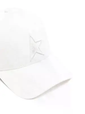 GOLDEN GOOSE Star-motif Cap - White