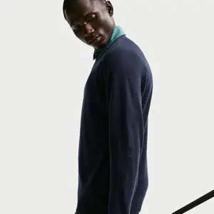 Nike Tailored Performance Crew-neck Golf Top - Blue