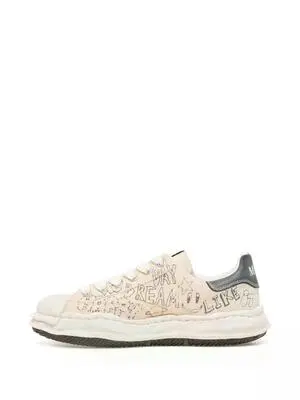 Mihara Yasuhiro Graphic-print Low-top Sneakers - Grey
